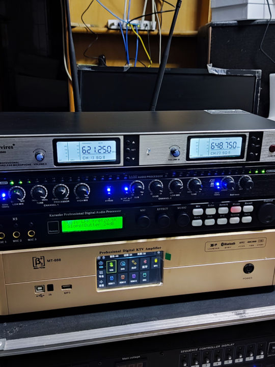 Professional DSP Digital Pre-Processor Reverb Processor Anti-howling ...