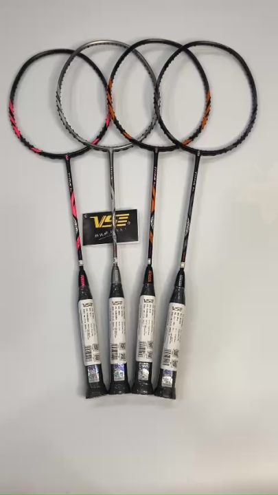 Vợt Cầu Lông VS Titan 7 Pro Lực Căng Max 16,3Kg Tặng( Quấn Cán + Công ...