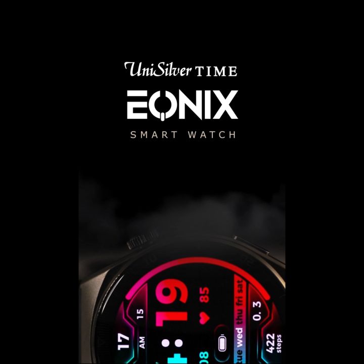 UniSilver TIME Unisex EONIX ZETA Smart Watch BP Oxygen Heart Rate ECG ...