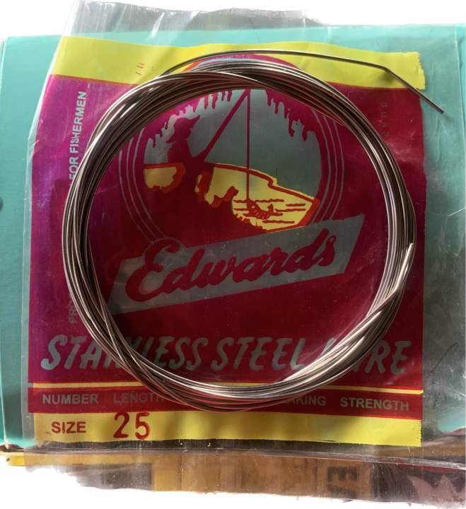Stainless steel fishing wire size 1 to 25 | Lazada PH