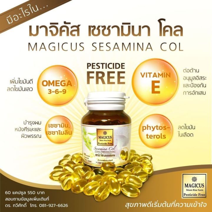 น้ำมันงาสกัดเย็น Sesamina col | Lazada.co.th