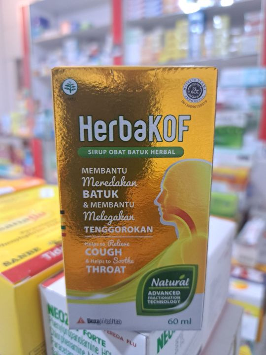 HERBAKOF SIRUP OBAT BATUK HERBAL 1 BOTOL 60 ML | Lazada Indonesia HERBAKOF SIRUP OBAT BATUK HERBAL 1 BOTOL 60 ML | Lazada Indonesia