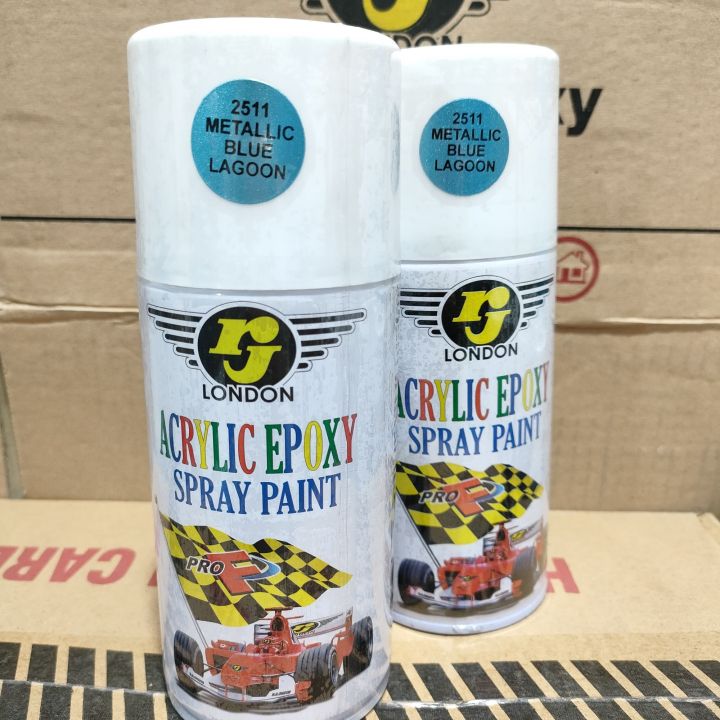 Pilok Pilox Cat Semprot RJ 300cc Metallic Blue Lagoon 2511 Biru Muda ...
