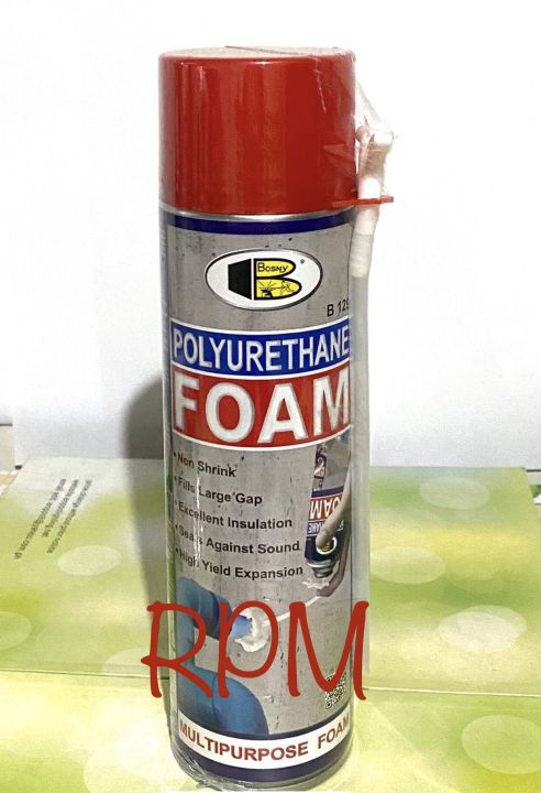 Bosny Polyurethane Expanding Foam Spray ( 500cc ) | Lazada PH Bosny Polyurethane Expanding Foam Spray ( 500cc ) | Lazada PH