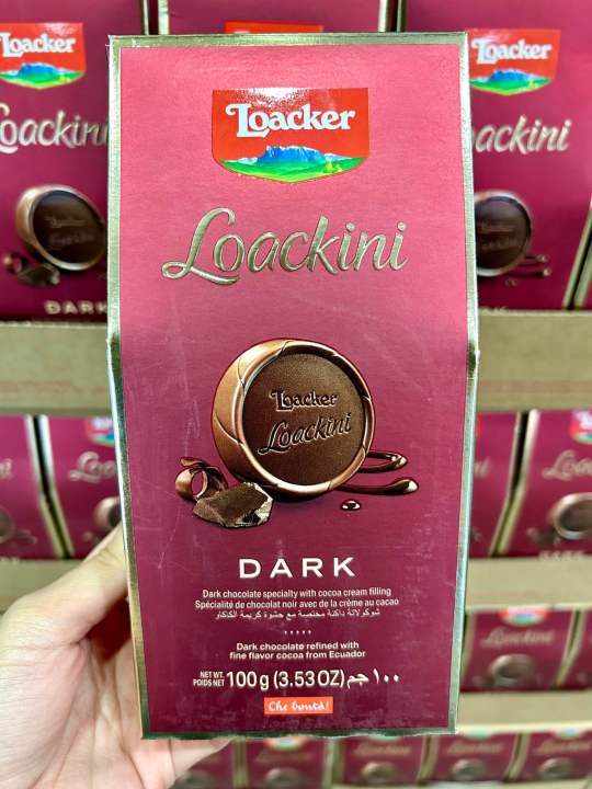 Loacker Loackini Dark Chocolate 100g | Lazada PH
