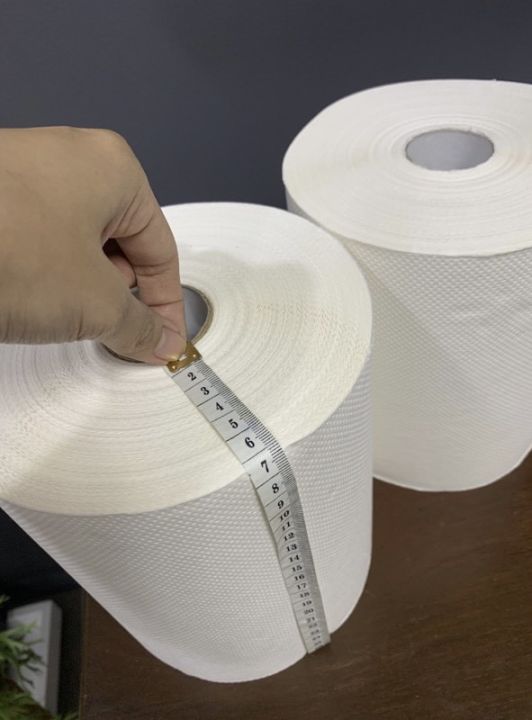 Big Jumbo Large Hand Roll Tissue Paper Thick Ply w Cut Handroll Kitchen ...