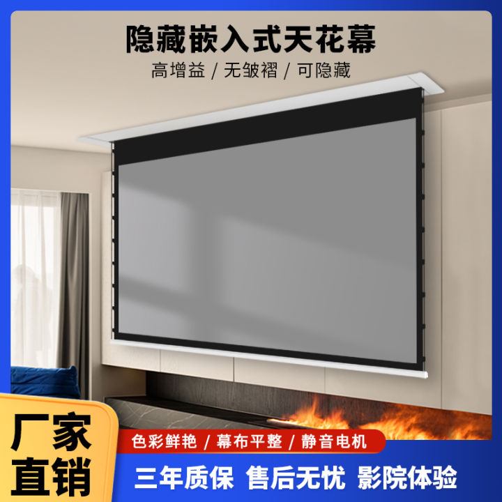 Elevating Home Office Experience: 84-100 Inch 4K Ultra HD Projector ...