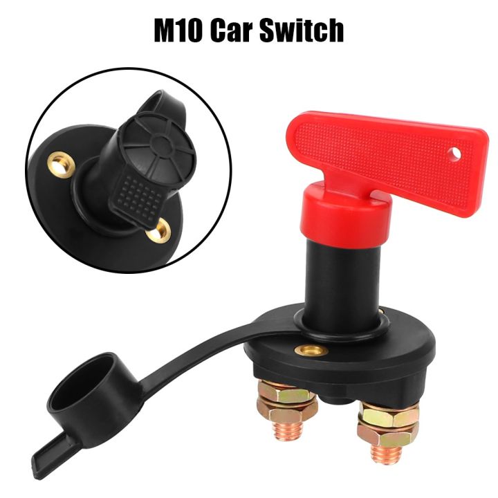 Main Cut Off Kill Switch Red Key Cut Off Battery Vehicle Car Modified ...