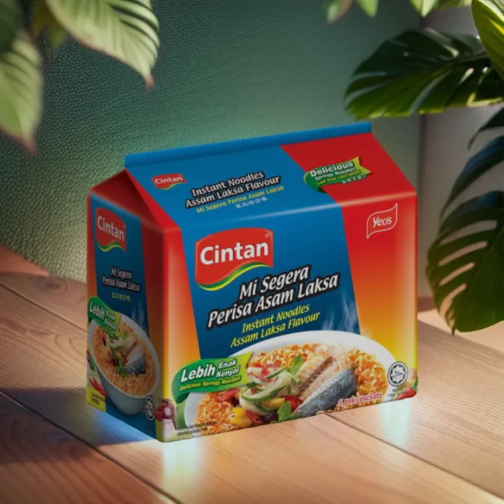 Cintan Instant Noodle in Asam Laksa 5 x 76g | Lazada