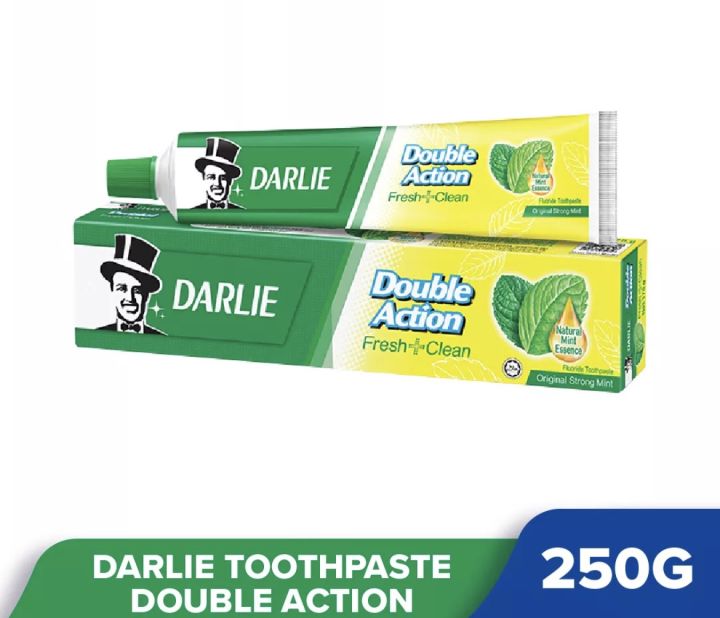Darlie Double Action Toothpaste 225gx2+75g/250g/225g x 2 / Darlie ...