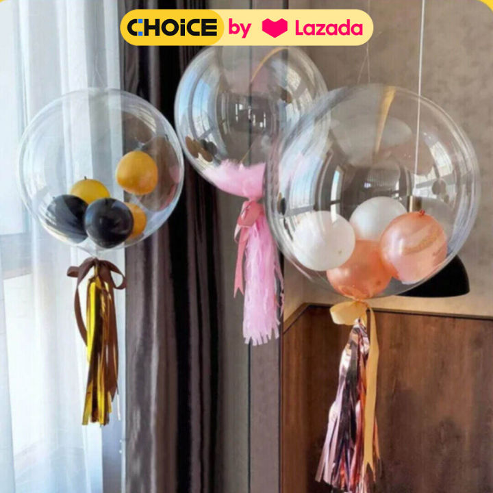 2H Net Balon Transparan Mawar | Jaring Balon | Perlengkapan Ulang Tahun ...