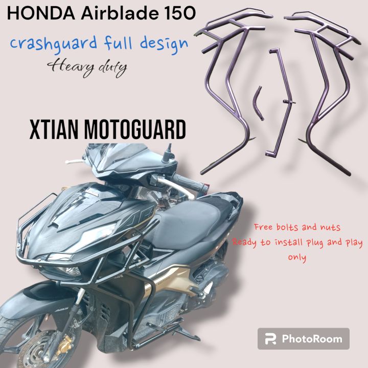 HONDA AIRBLADE 150 - CRASH GUARD FULL DESIGN | Lazada PH