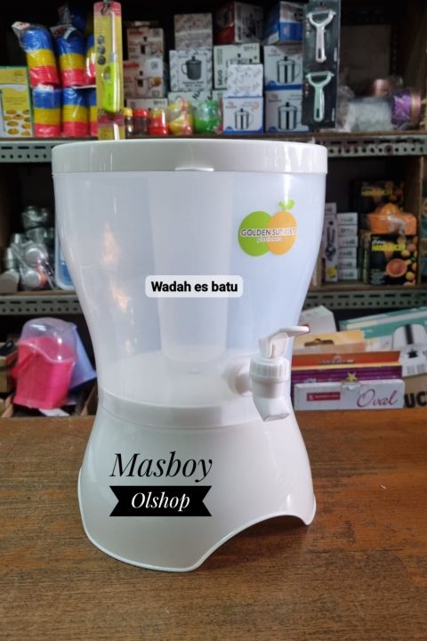 Dispenser Air Minum Plastik GOLDEN SUNKIST / Kapasitas 4,5 Liter ...