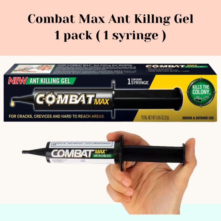 Combat Max Ant Killing Gel (1 Syringe) | Lazada
