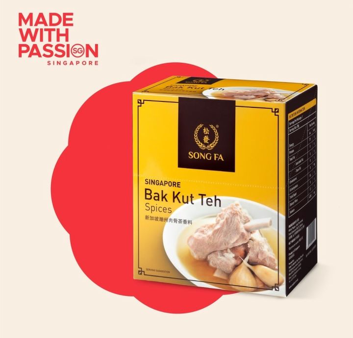 Singapore Song fa Ba Ku Teh Spices 2 packs of 30g | Lazada PH