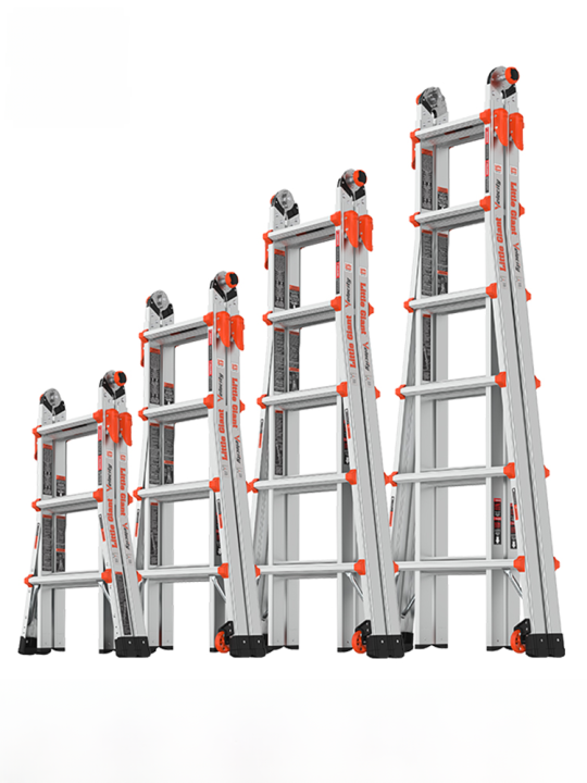 Little Giant Aluminum Alloy Ladder Foldable Retractable Home Use Multi ...