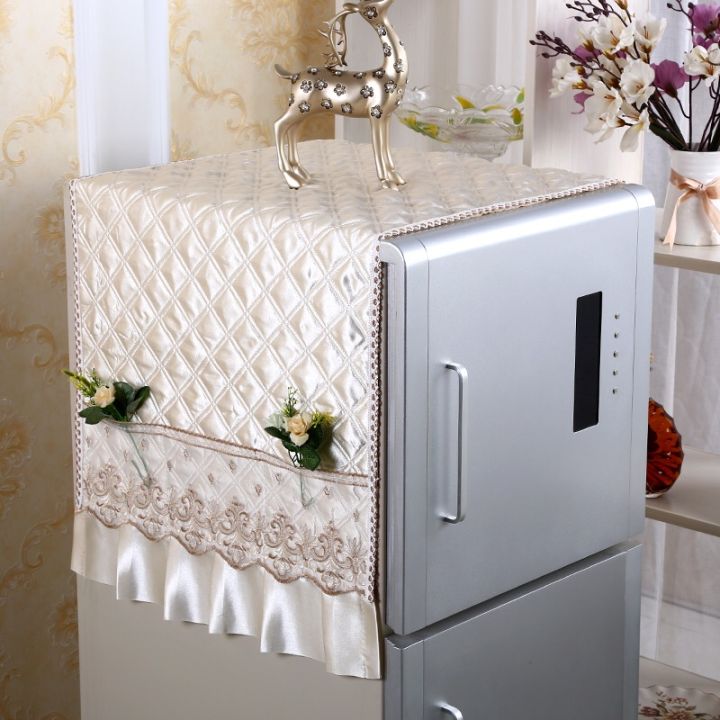 Refriderator Cover Fabric European-Style Single-Door Refrigerator Dust ...