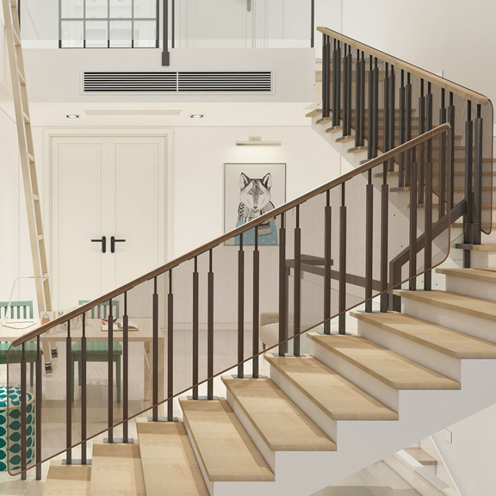 Stairs Handrail Protective Mesh Children's Anti-Falling Net Duplex ...