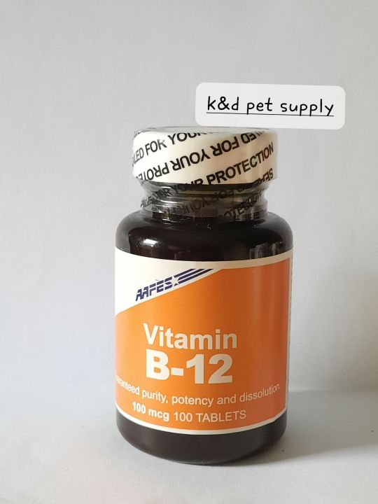 VITAMIN B 12 AAFES 100 TABLETS | Lazada PH