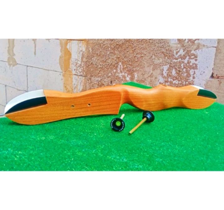 Riser busur recurve bow standar panahan lengkap dengan baut lubang ...