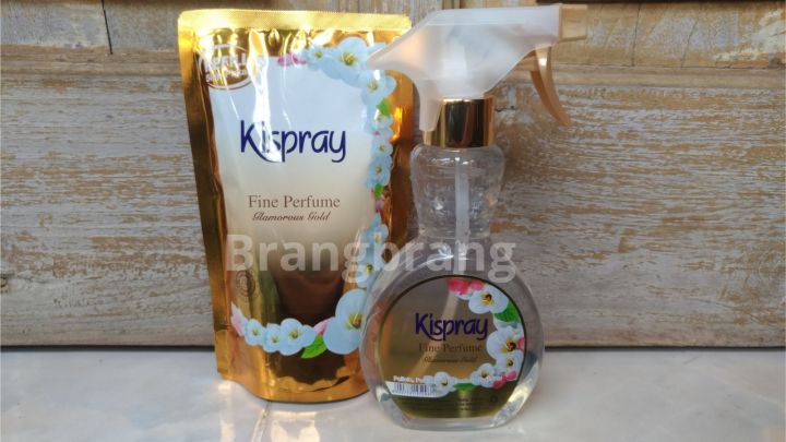 paket kispray gold refill 280ml dan botol 318ml | Lazada Indonesia