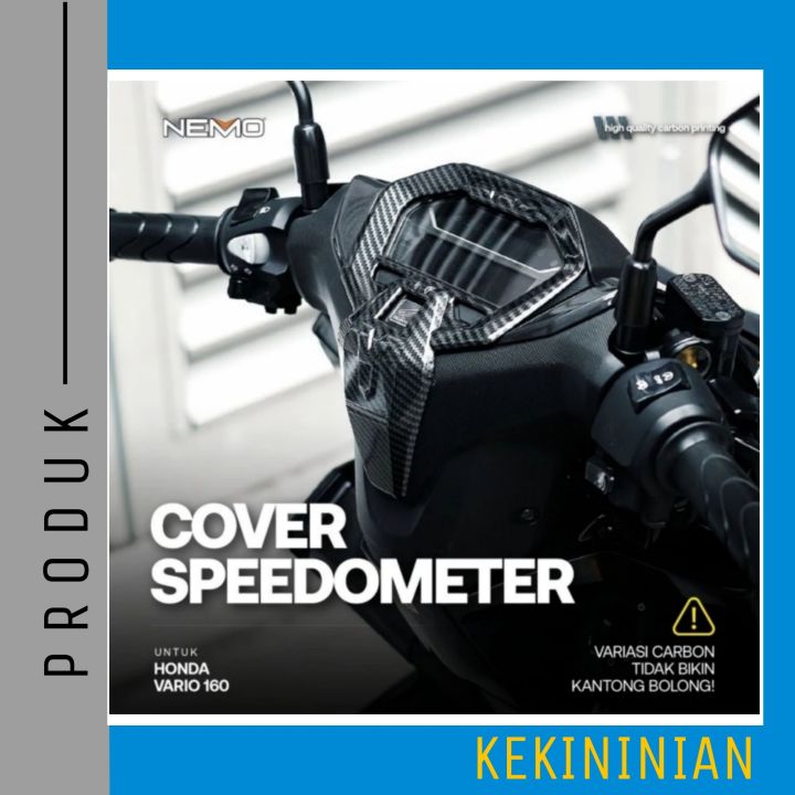 Cover Tutup Kilometer Speedometer Vario 160 2022 2023 Carbon Nemo ...