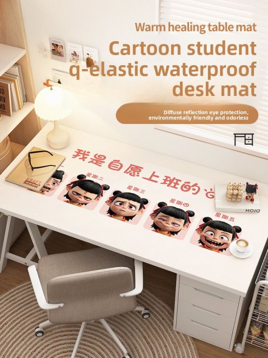 Student Learning Writing Pad Leather Desktop Mat Children's Book Desk ...