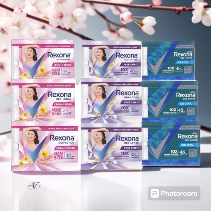 REXONA DEO-LATION SACHET 9gr (1 RENCENG ISI 12 SACHET) | Lazada Indonesia