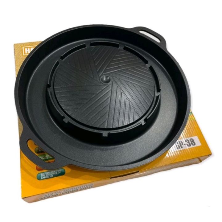 PROMO panggangan bbq grill 2in1 anti lengket / KOREAN GRILL 2 IN 1 ...