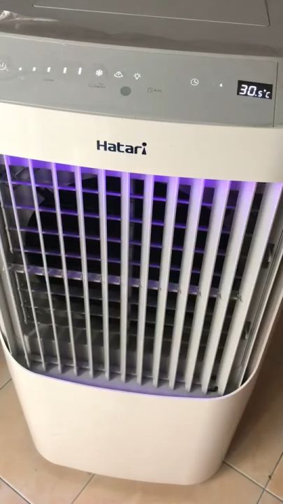พัดลมไอเย็น HATARI AC-PRO มือสองสภาพใหม่มาก 97-99% อุปกรณ์ครบ ขอดูภาพเพิ่มเติมทักแชท | Lazada.co.th