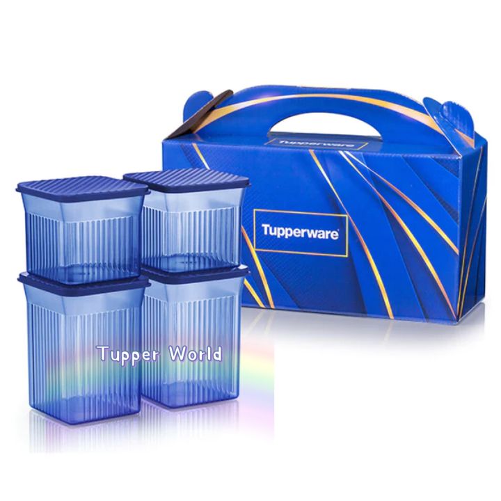 Tupper@ware Elegant Square Set With Gift Box | Lazada