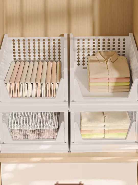 Drawer Style Built-In Closet Partition Wall Bedroom Organizer Rack Free ...