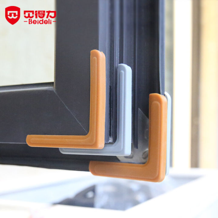 Inward Opening Aluminum Window Impact Resistant Corner Guard Plastic ...