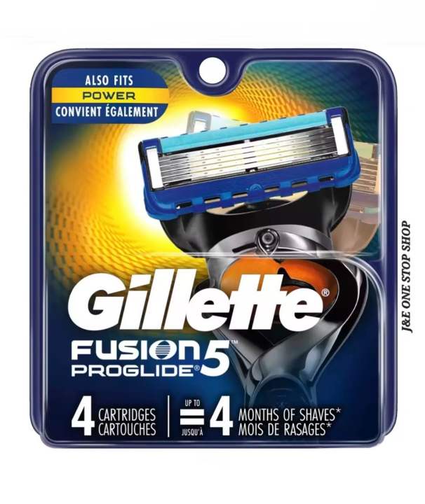 Gillette Fusion 5 Proglide (2 or 4 Cartridges) | Lazada PH