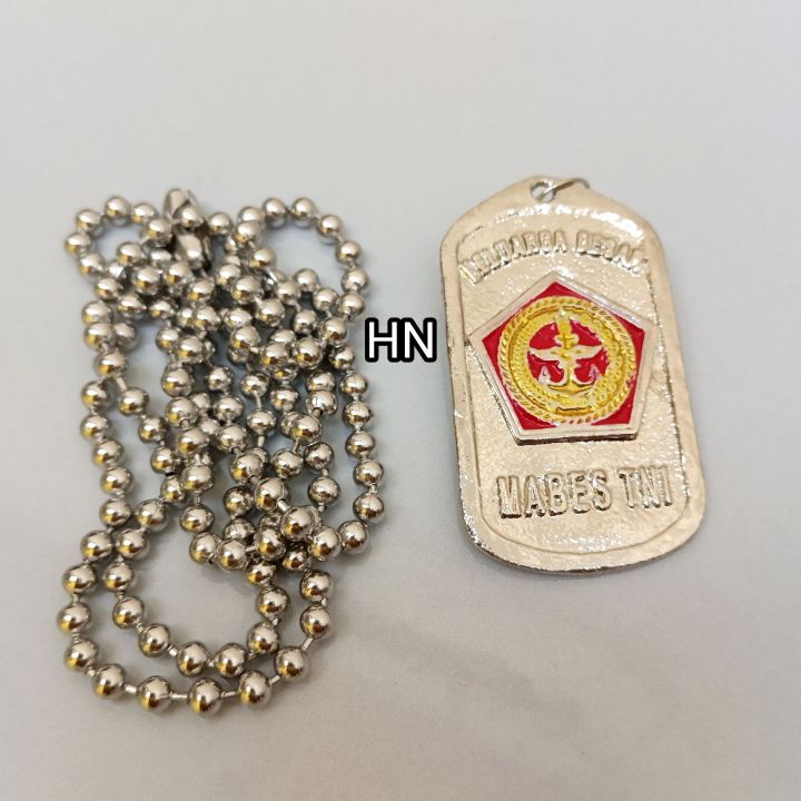 kalung logo mabes tni | Lazada Indonesia