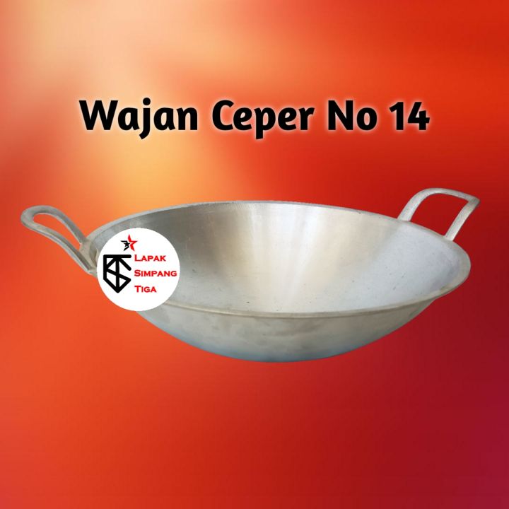 Wajan Ceper No 14 Kuali Penggorengan Tradisional Khas Tasikmalaya ...