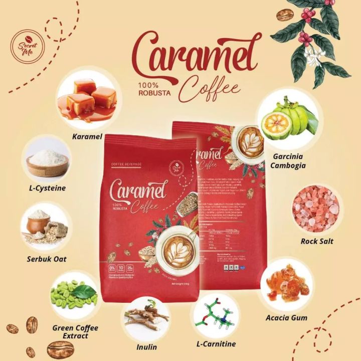 Caramel Coffee Kopi untuk tenaga kopi untuk kurus putih sihat 1 pack ...