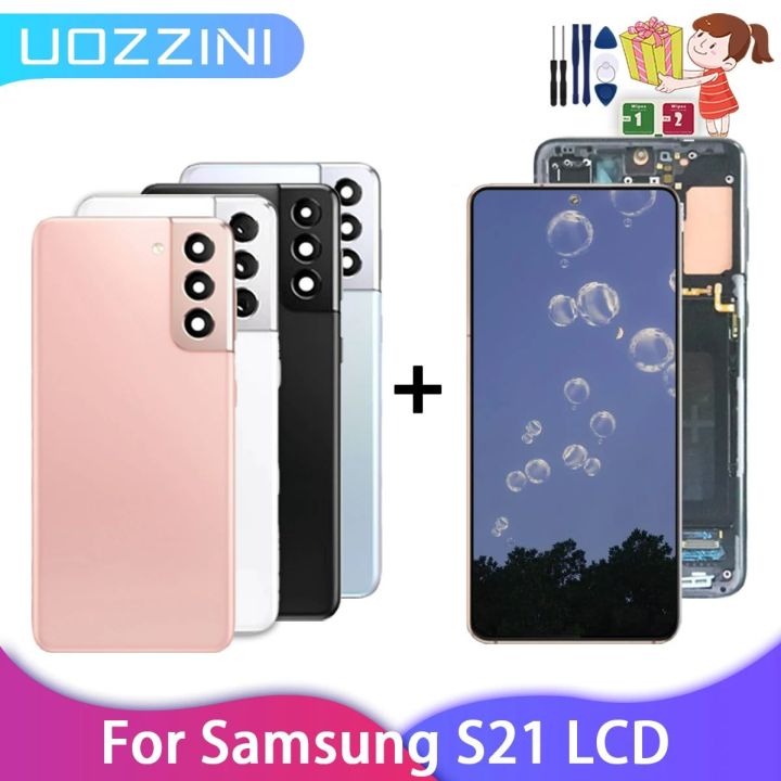 TFT For Samsung Galaxy S21 Lcd G991 G990F/DS With Frame Display Touch ...