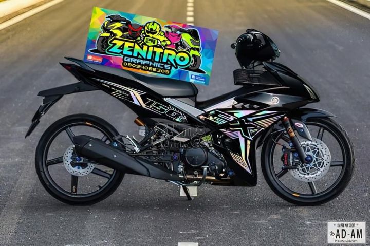 Exciter 150 hologram decals for sniper 150 v1 and 2 | Lazada PH