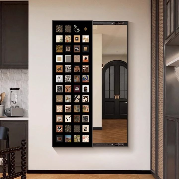 Tang | Invisible Full-Length Mirror Wall Art Luxury Concealed Sliding ...