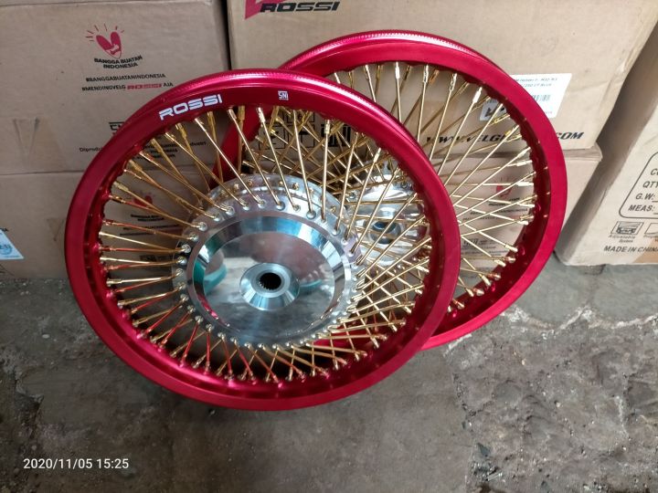 velg beat, Scoopy, Vario 110, spacy, Genio, Vario 125/150 stel jari ...