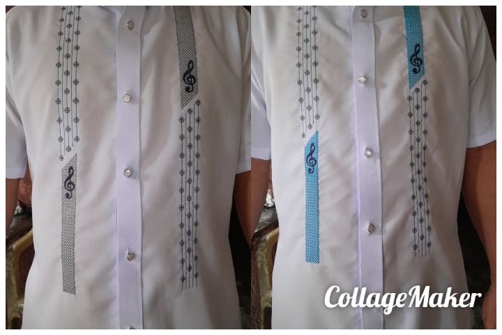 polo barong nota designs miyake fabric | Lazada PH