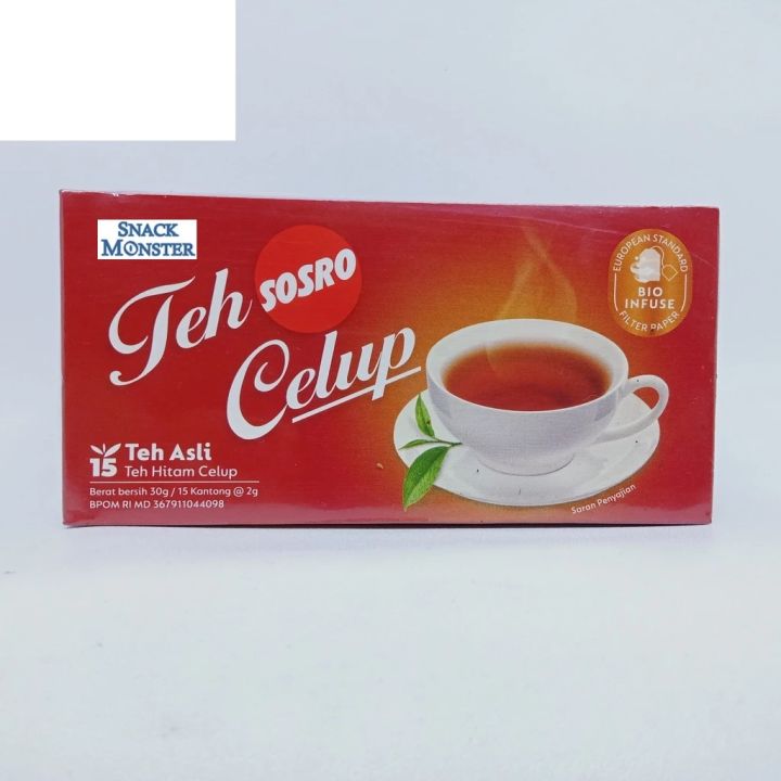Teh Celup Sosro Isi 15 | Lazada Indonesia