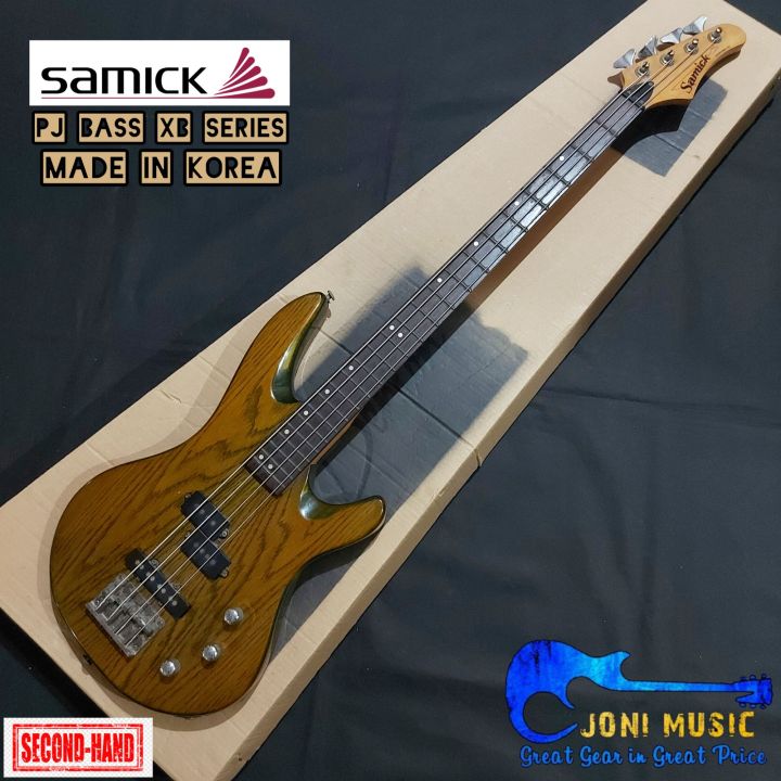Bass Samick XB Series Precision Jazz Bass Made in Korea | Lazada Indonesia