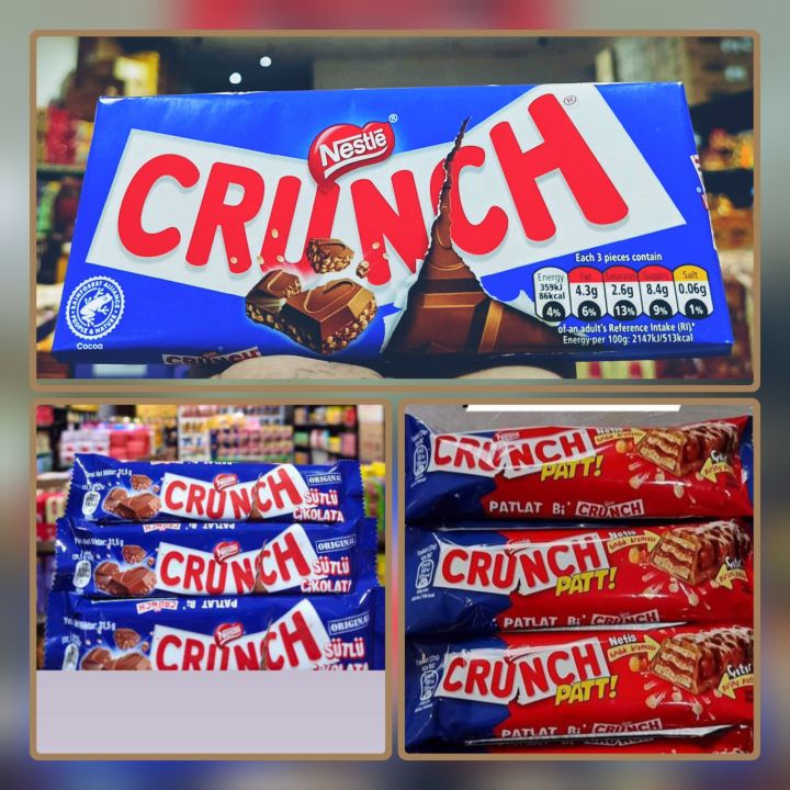 Nestle Crunch Chocolate Bar 100g | Lazada PH