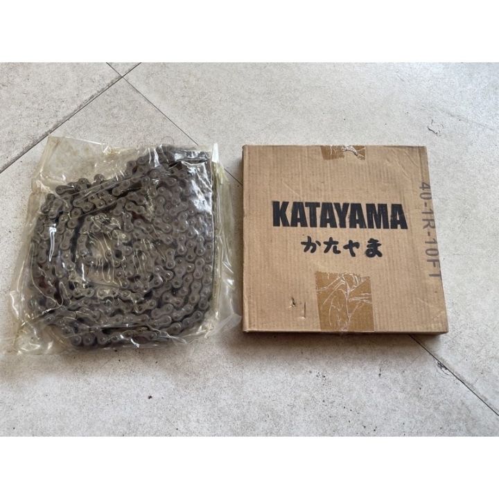 Katayama Machine Roller Chain #40,#50,#60,#80 1R-10FT(JAPAN) | Lazada PH