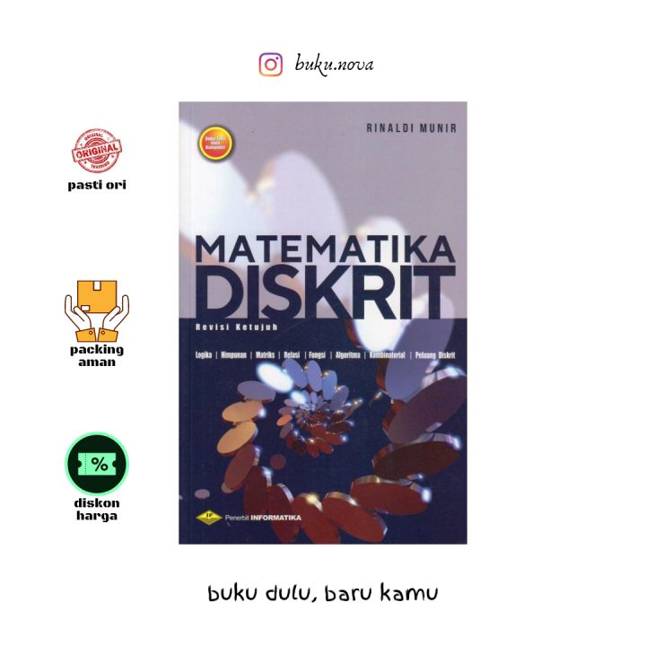 Buku Matematika Diskrit Revisi Ketujuh | Lazada Indonesia