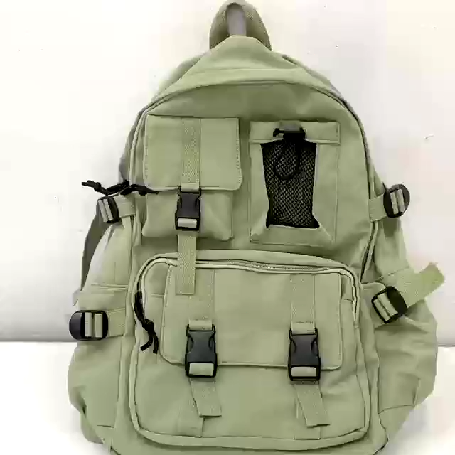Korean Backpack men Large capacity leisure travel bag Backpack women ...