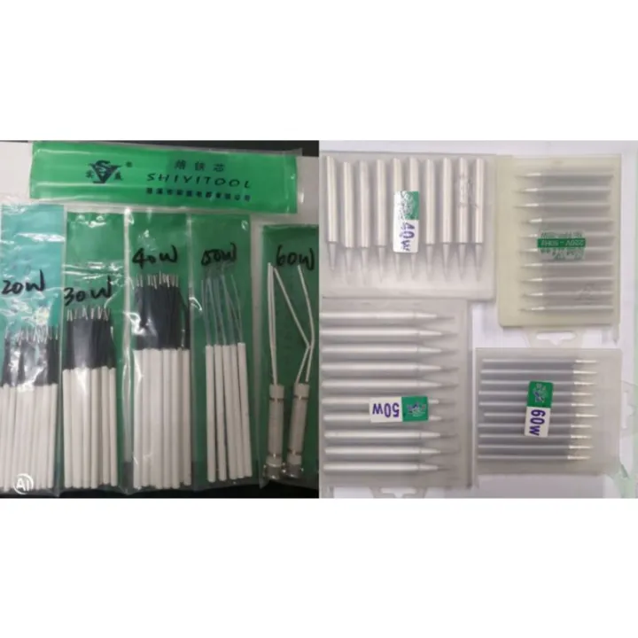 Shiyi Tool Soldering Iron Tip or Filament for 20W 30W 40W 50W 60W ...