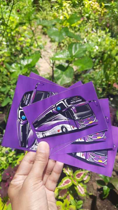 5 stiker bus sticker bis busmania Sjm trans ratu maher panjang | Lazada ...